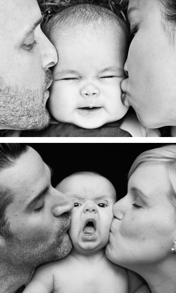 Babies Who Amusingly Ruined Their Parents Photoshoot 24 7 Mirror
