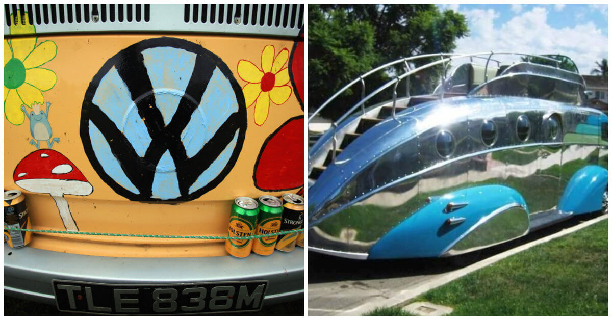 The Weirdest Motorhomes Seen Around the World | WithTheFirstPick