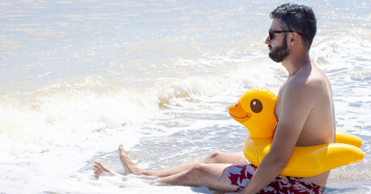 Momente, die Strandbesucher unvorbereitet trafen | TheFunPost