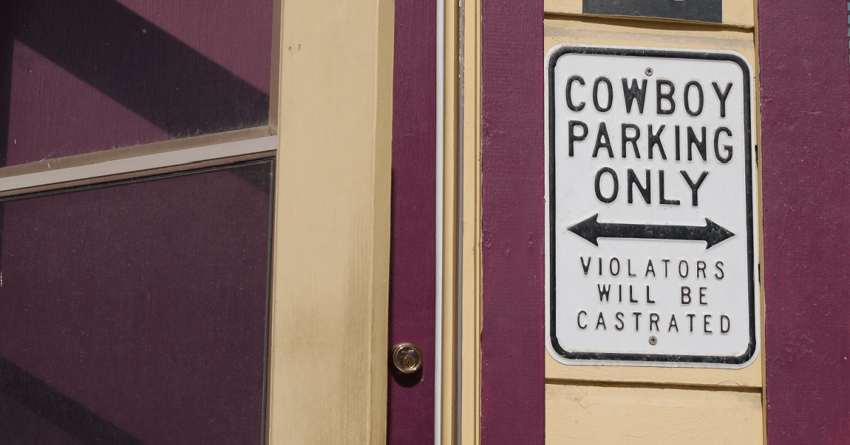Comical Signs That Can Only Be Seen In Texas | TheFunPost