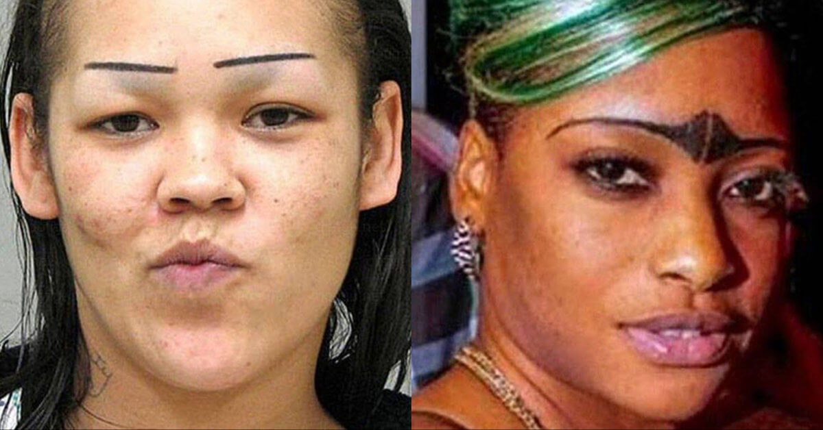 40 Weird and Wacky Eyebrow Styles That Will Make Even Your Mascara Run ...